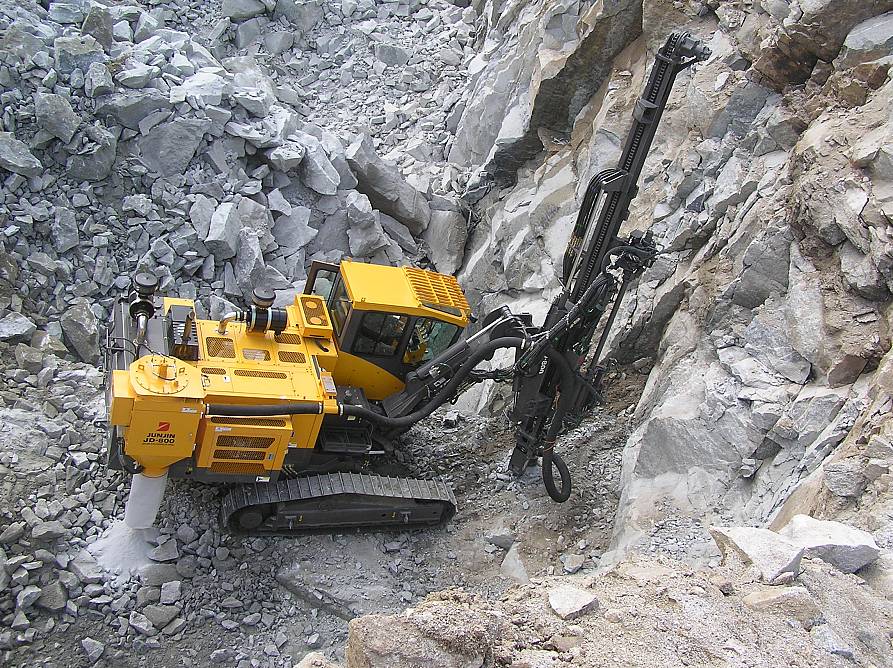 Distributor alat berat Rig Drilling SOOSAN Top-Hammer Drill Rigs