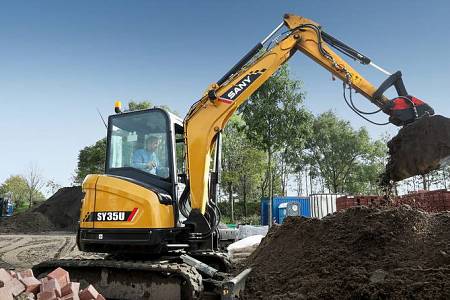 Distributor alat berat Mini Excavator Doosan Infracore DX10Z