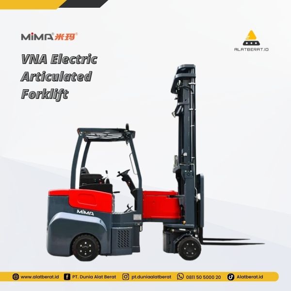 Distributor Alat Berat MIMA VNA Electric Articulated Forklift ...