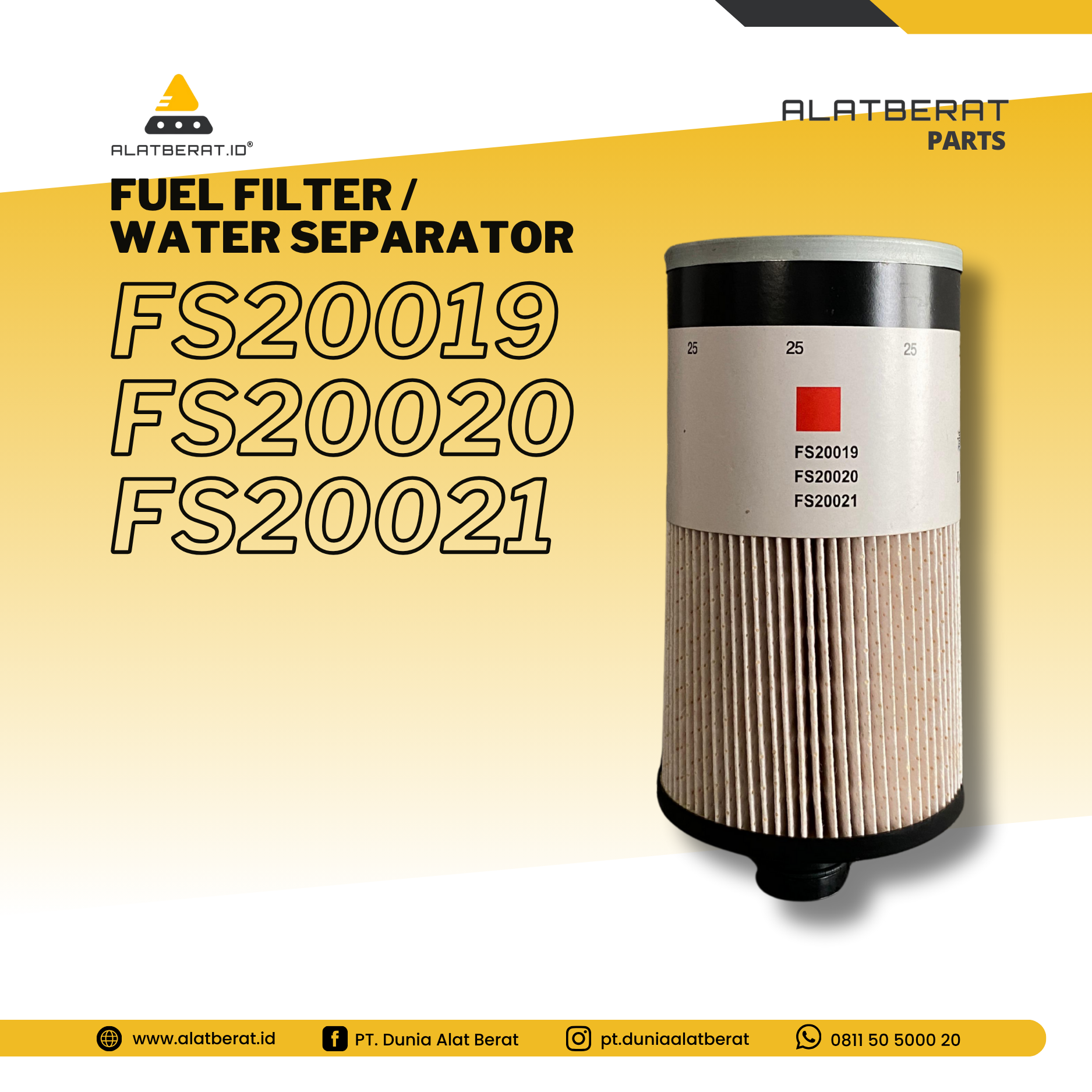 Fuel Filter FS20019 FS20020 FS20021