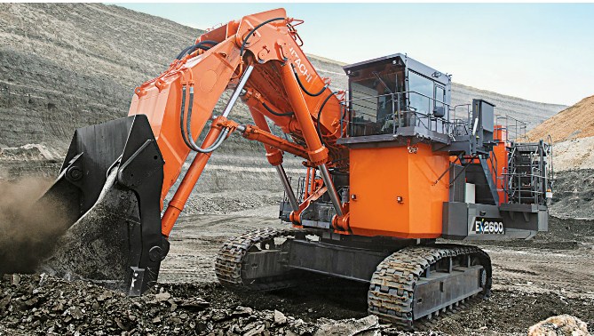 Distributor Alat Berat HITACHI LARGE EXCAVATOR 2600-7 - AlATBERAT.ID