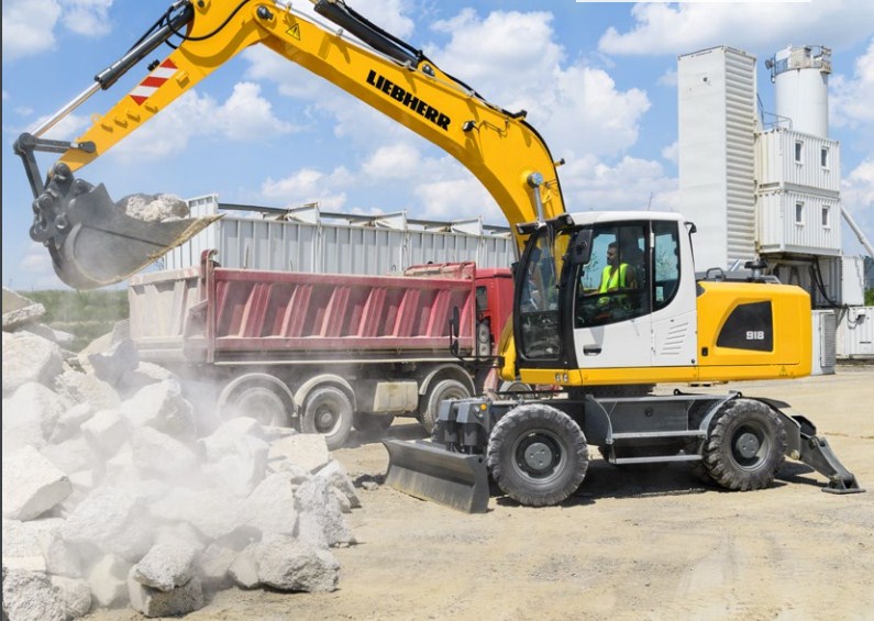 Distributor Alat Berat LIEBHERR WHEEL EXCAVATOR A 918 LITRONIC ...