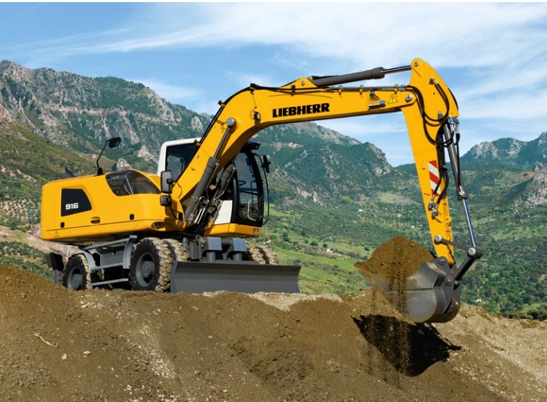 Distributor Alat Berat LIEBHERR WHEEL EXCAVATOR A 916 LITRONIC ...