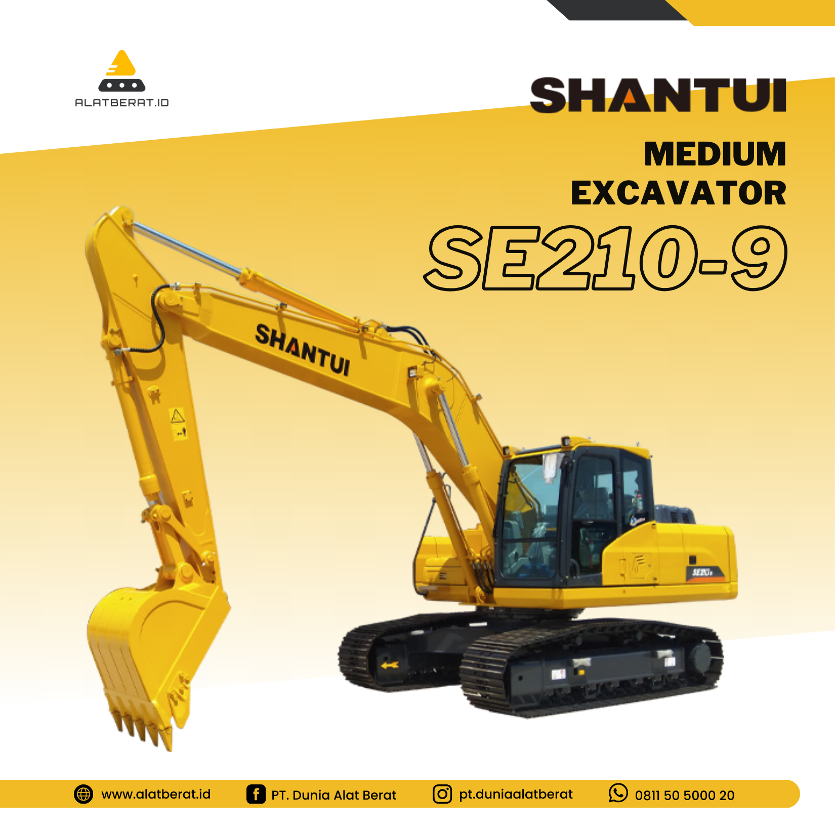 Distributor SHANTUI SE210-9 - ALATBERAT.ID