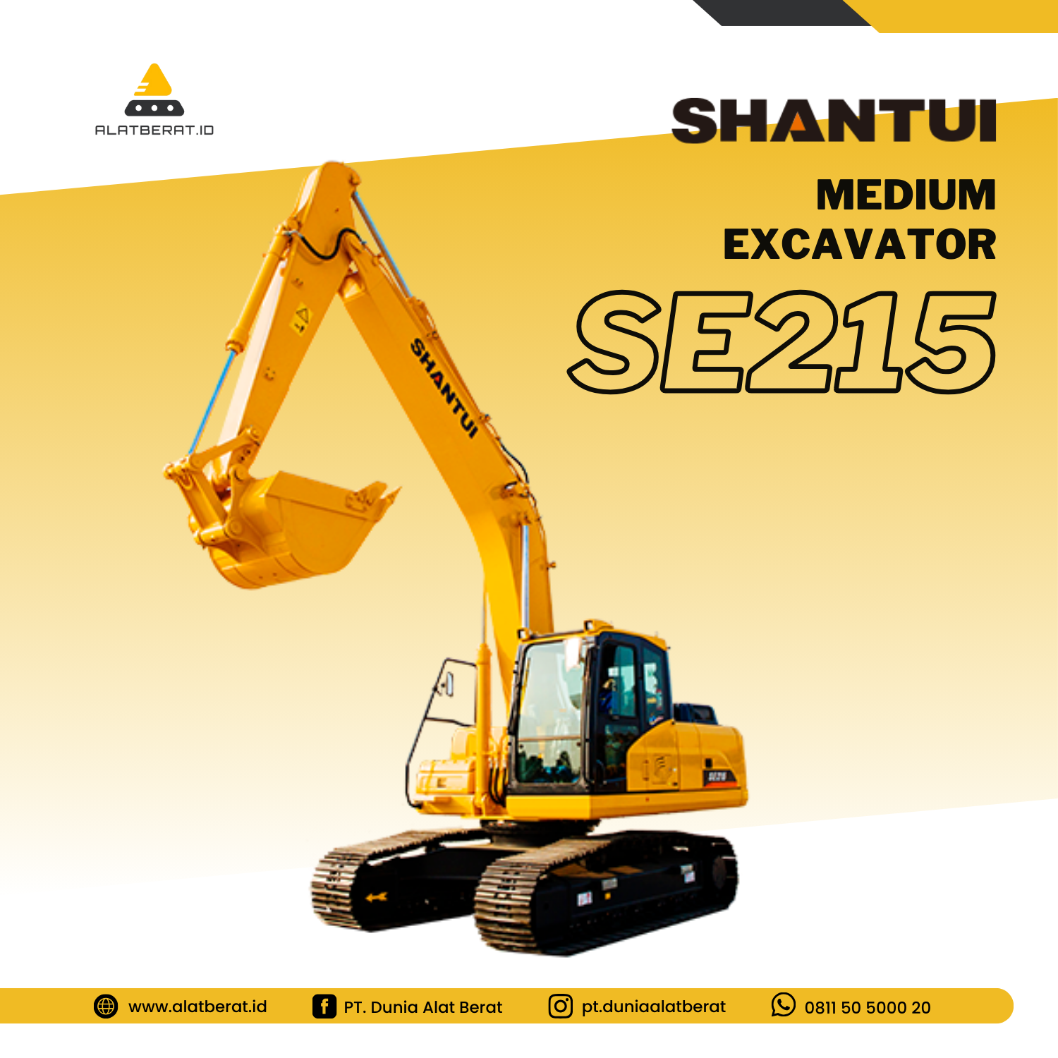 Distributor SHANTUI SE215 - ALATBERAT.ID