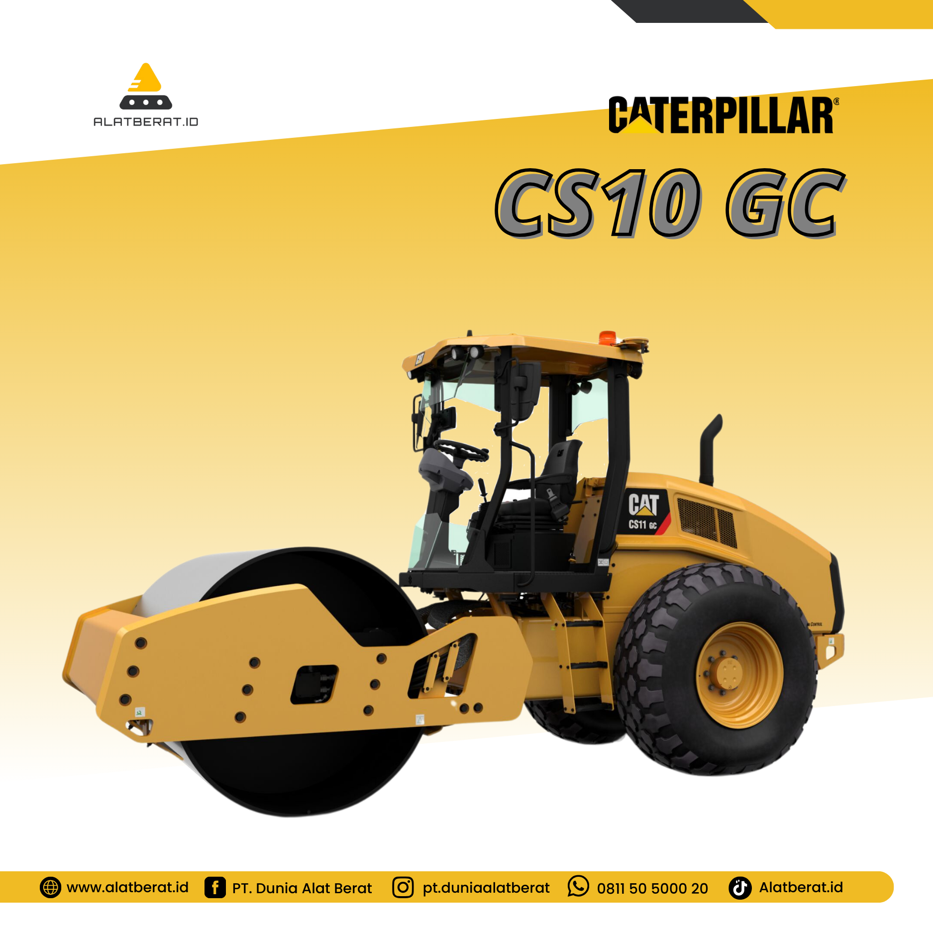 Distributor CAT CS10 GC - ALATBERAT.ID