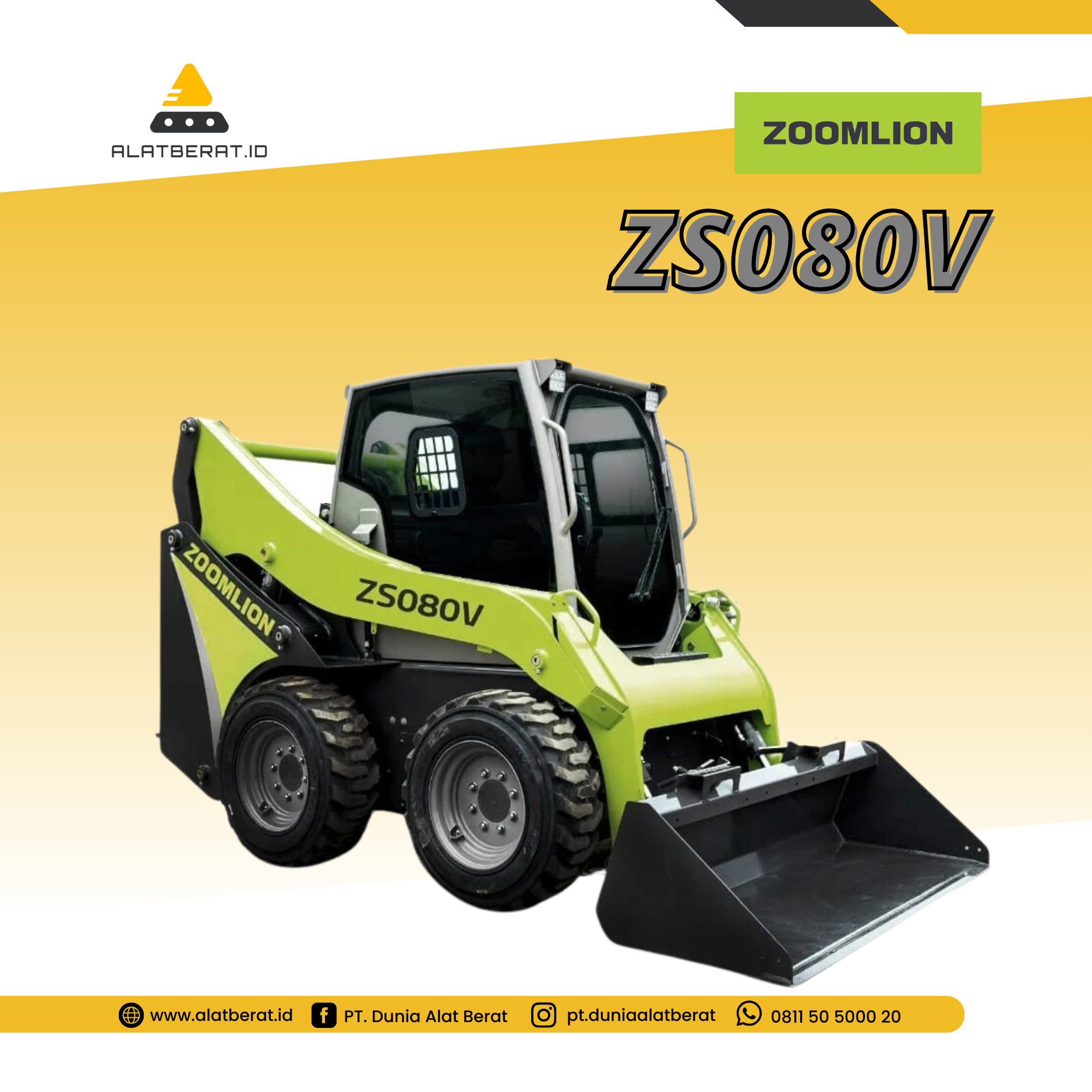 Distributor alat berat Wheel Loader Zoomlion
