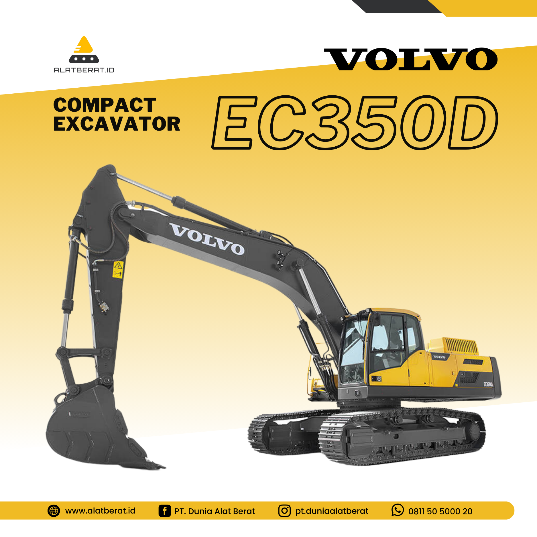 Distributor Volvo EC350D - ALATBERAT.ID